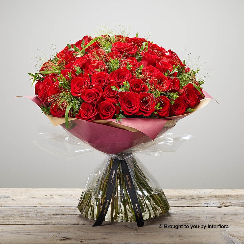Devoted Rose Hand tied – buy online or call 028 9182 1211